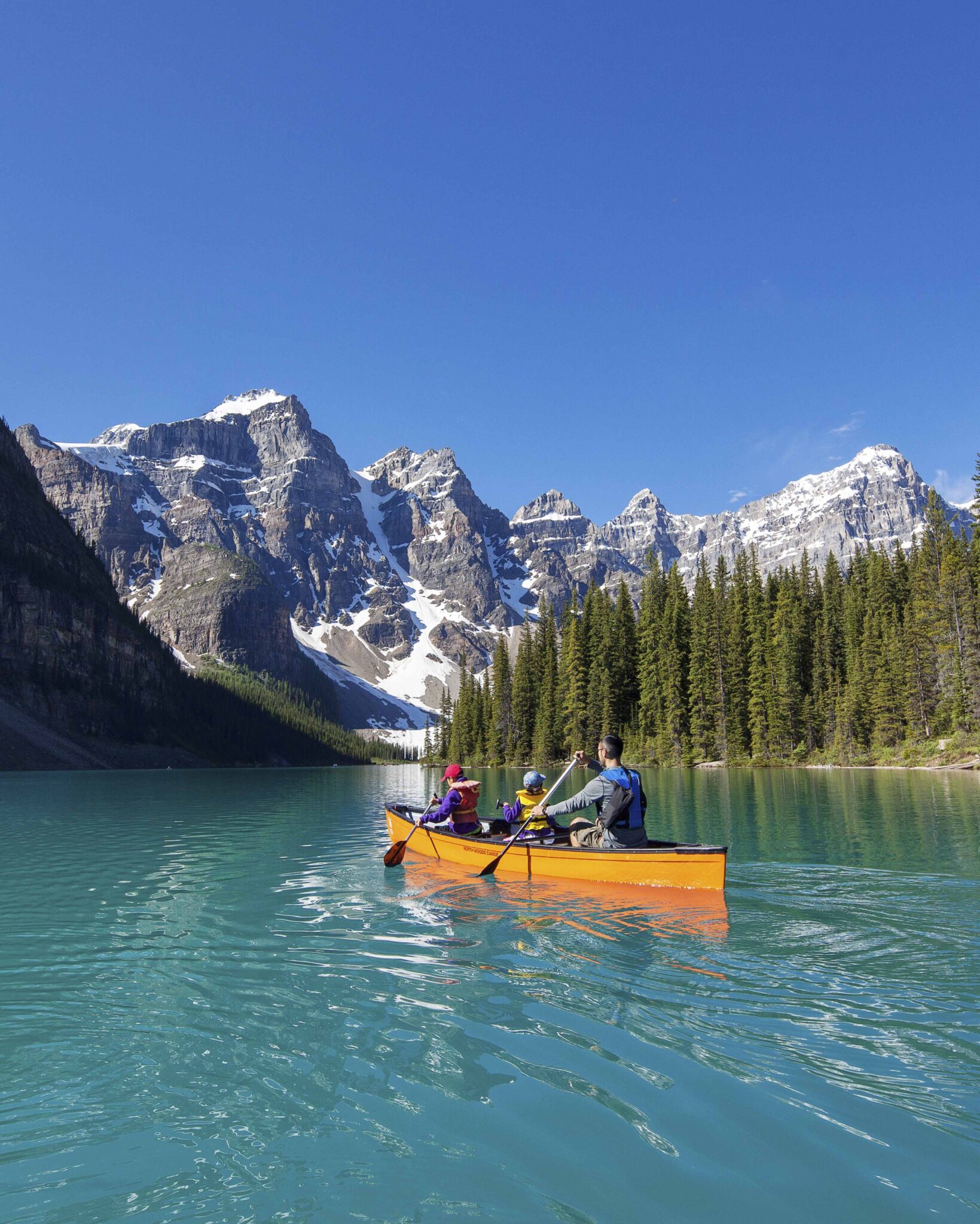 Moraine Lake Canoe